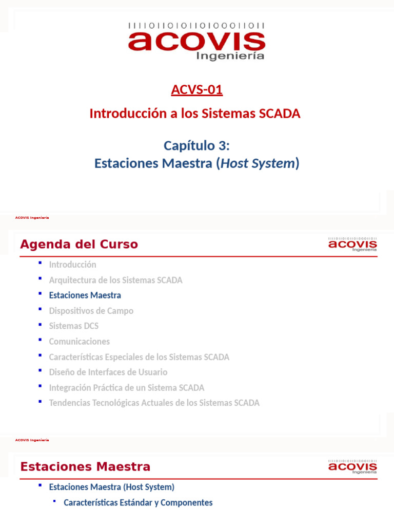 Capítulo 3 - Estaciones Maestra | PDF