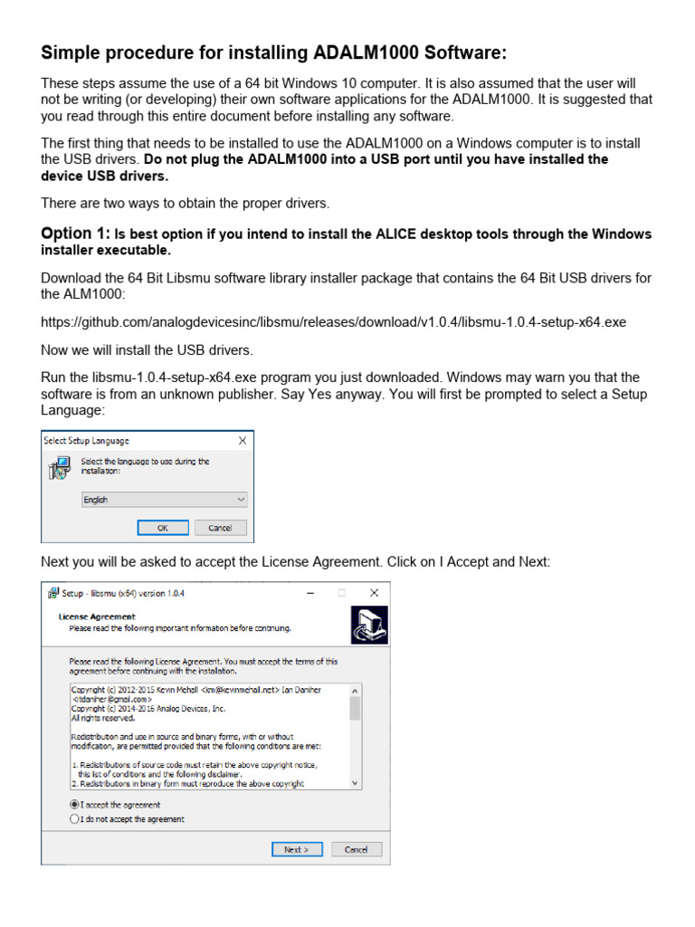 Alice Install Procedure | PDF