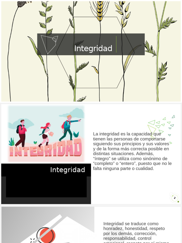 Valor= Integridad | PDF