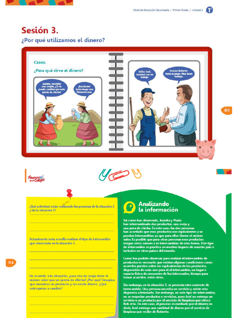 EL DINERO 1º SEC (Prácticas) - 095247 | PDF