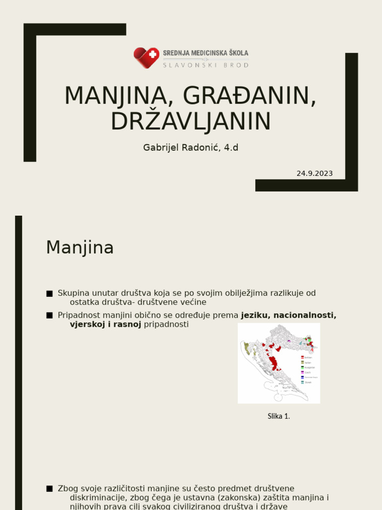 Manjina, Građanin, Državljanin | PDF