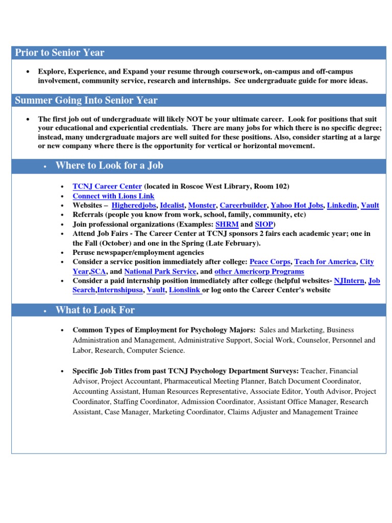 IO Website Employment Timeline | PDF | Employment | Psychology