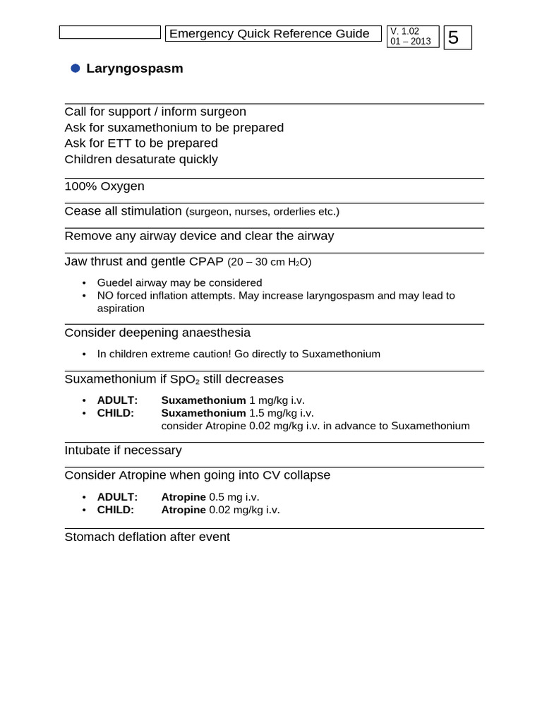05 Laryngospasm | PDF