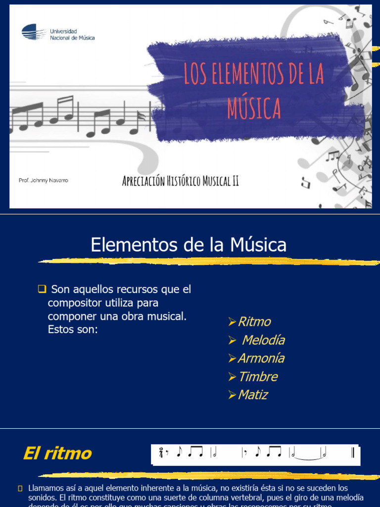Elementos de La Música | PDF