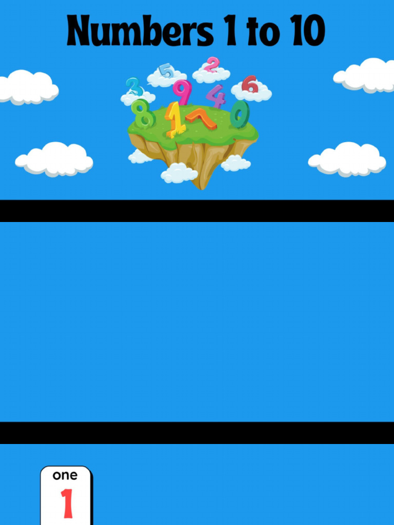 Numbers-PowerPoint-1-to-10 2 | PDF