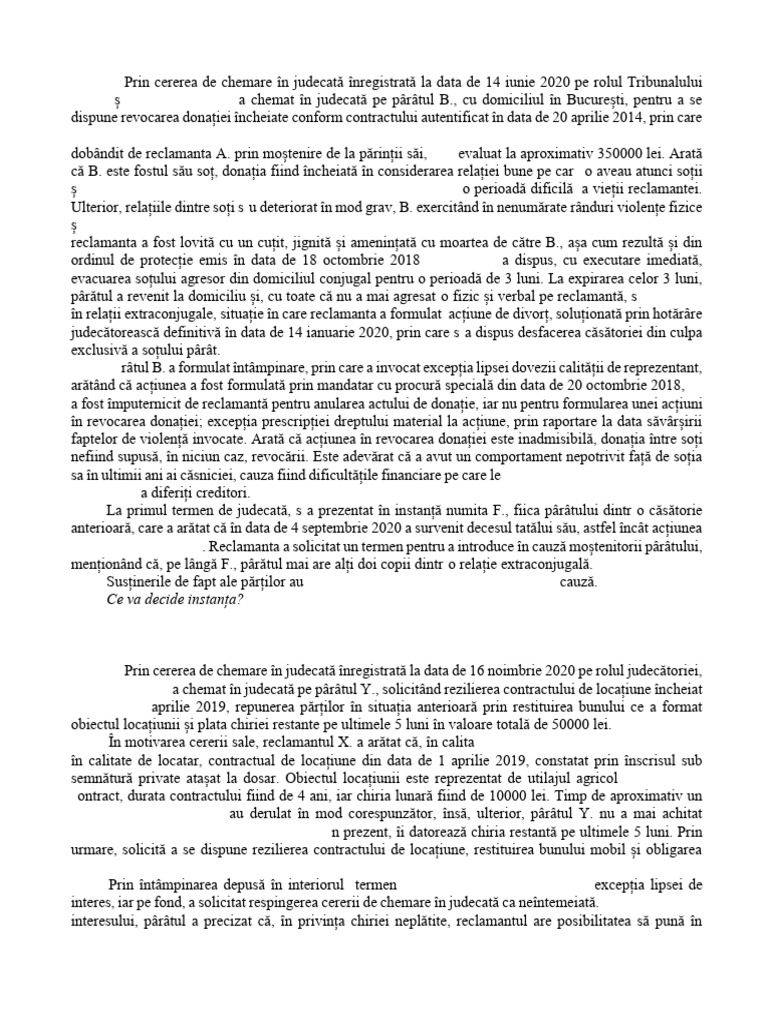 Contracte - Spete Recapitulative - Dec. 2021 | PDF