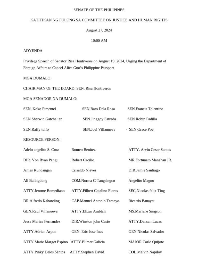 Katitikan 112358 | PDF