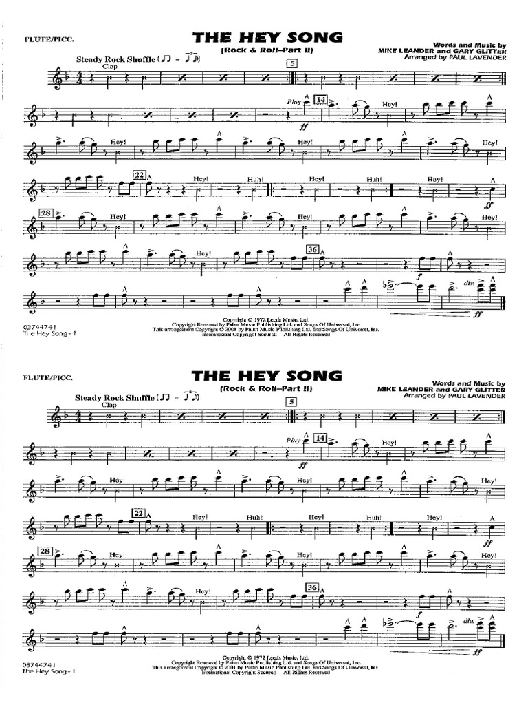 The Hey Song | PDF