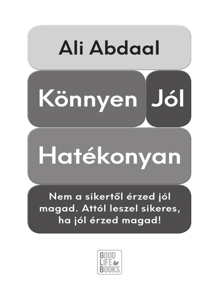 Könnyen, Jól, Hatékonyan | PDF
