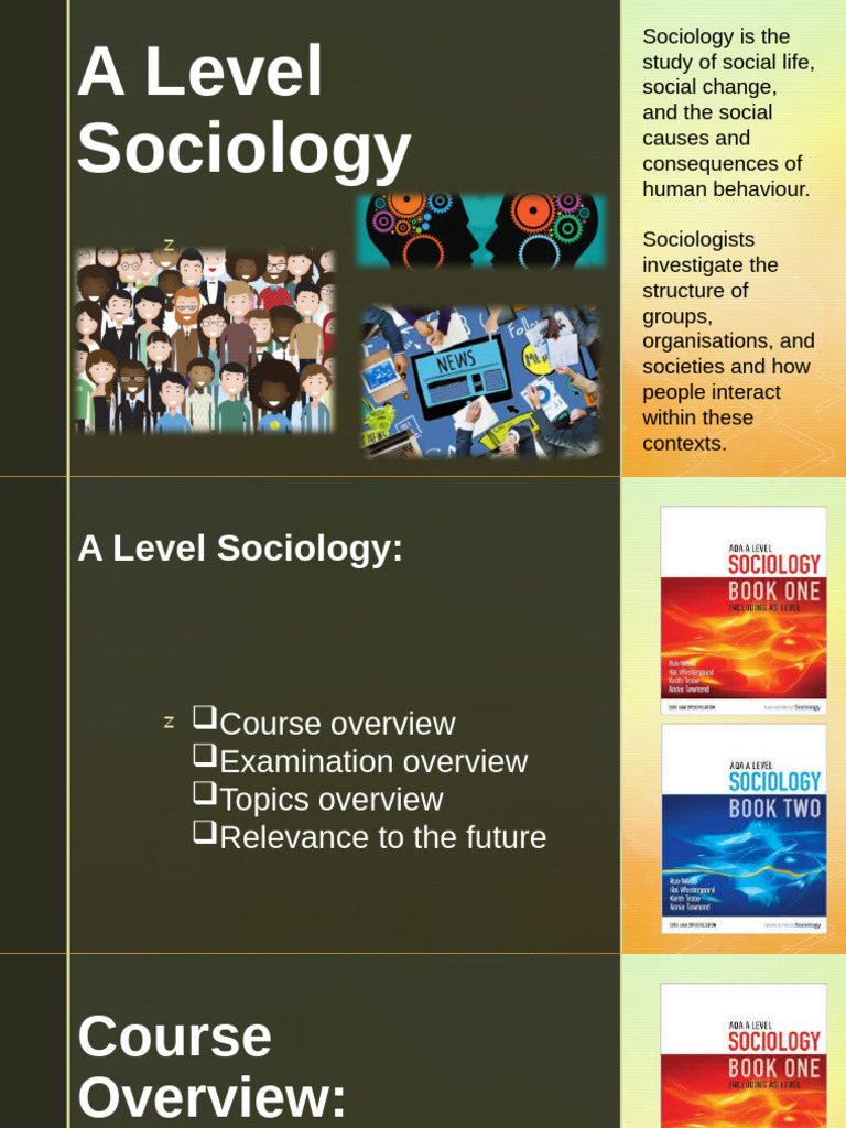 A Level Sociology Course Overview | PDF | Sociology | Crimes