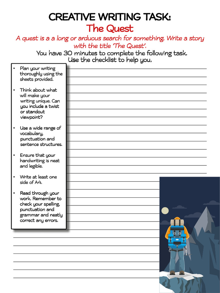 WRITING ACTIVITIES ESL INTERMEDIATE - ADVANCED - 11+ (Dragged) 4 | PDF