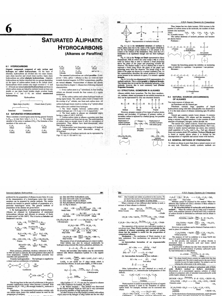 GRB Organic Chemistry 1 | PDF