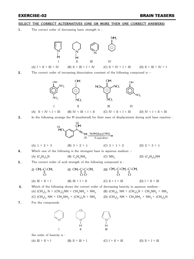 DPP 04 Chemistry | PDF