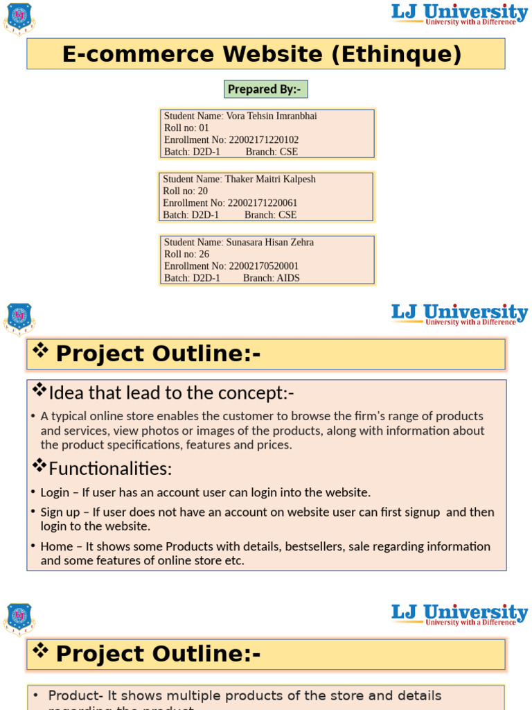 FSD Group Project | PDF