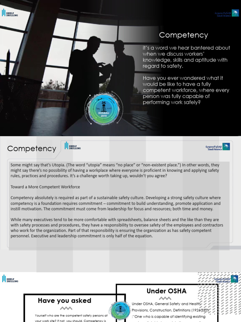 Competency | PDF
