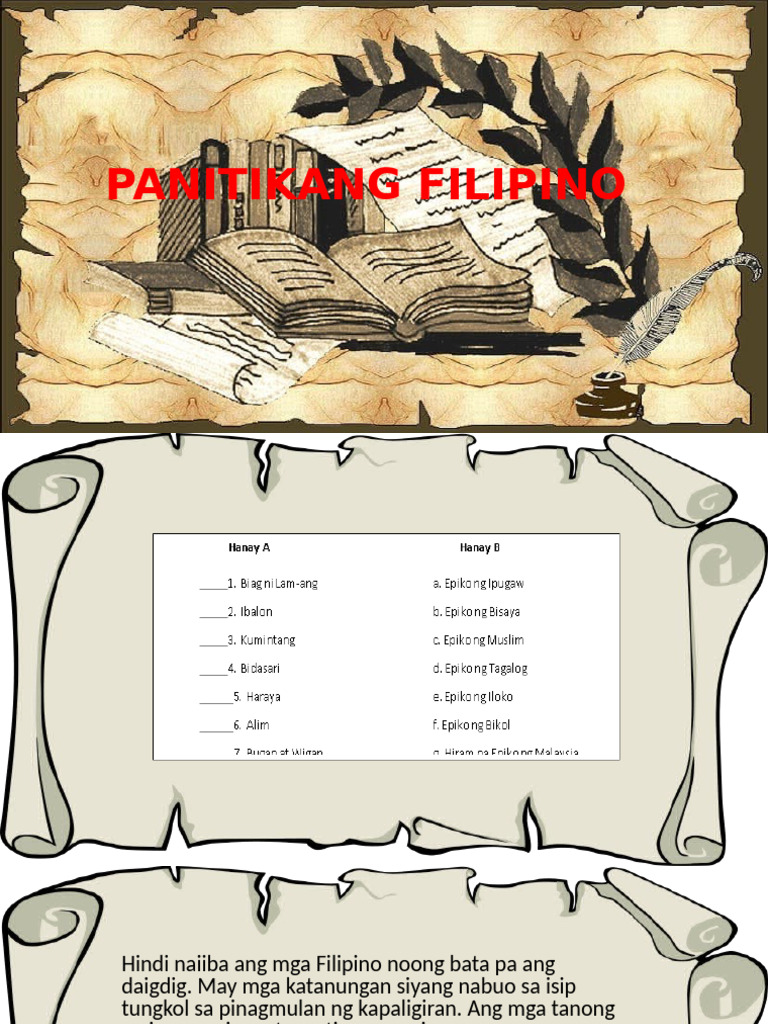 Panitikan Modyul 2 | PDF