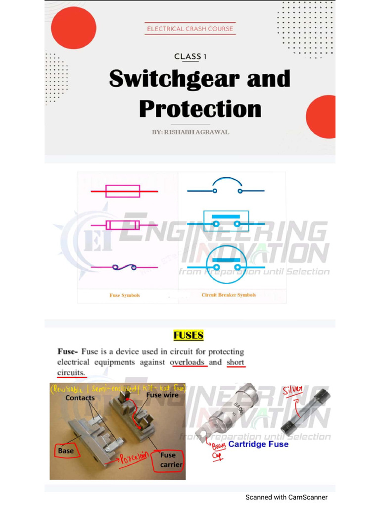 Switchgear Protection Pdf