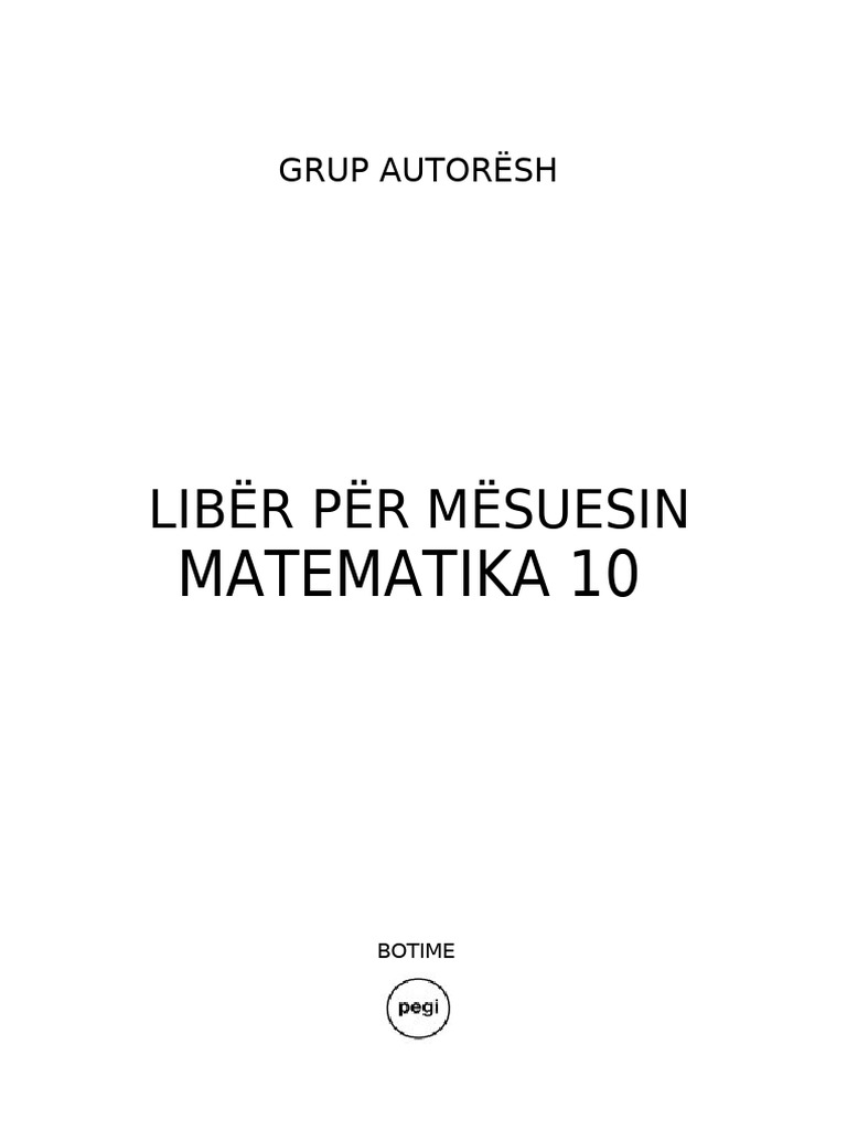 Matematika 10 | PDF