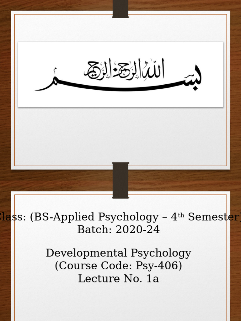 behavioral lecture 1 | PDF