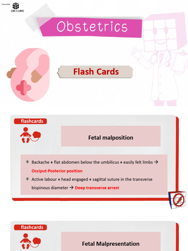 Obs Flashcards 2 | PDF