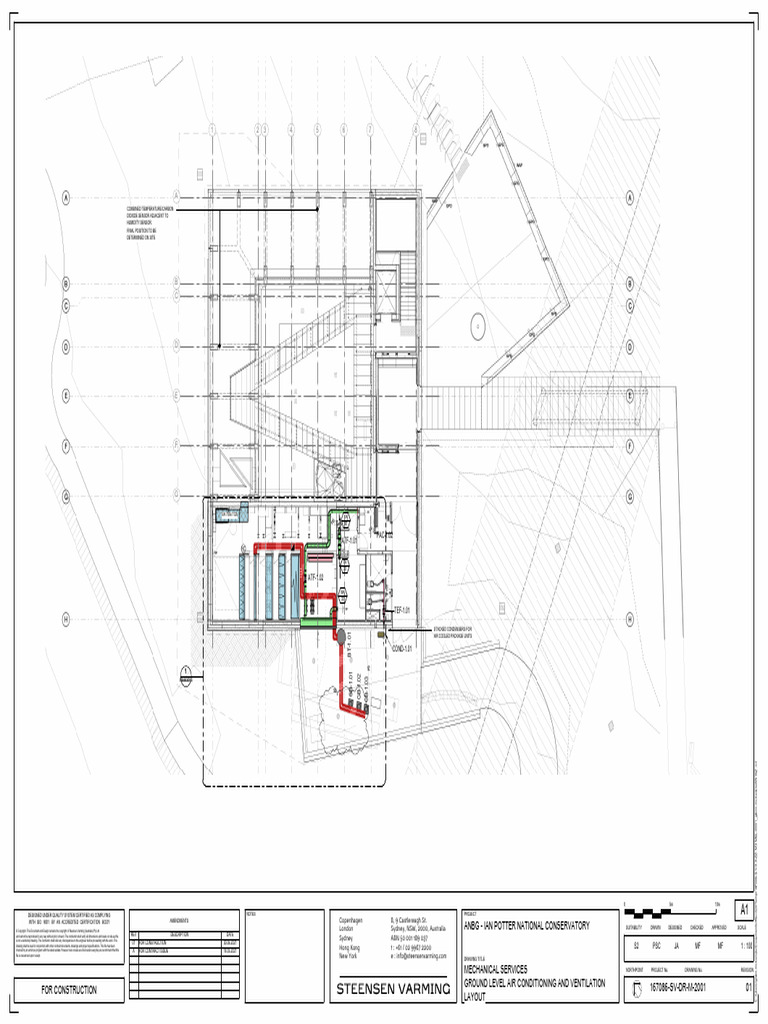 167086-SV-DR-M-2001 - MECHANICAL SERVICES GROUND LEVEL AIR CONDITIONING ...