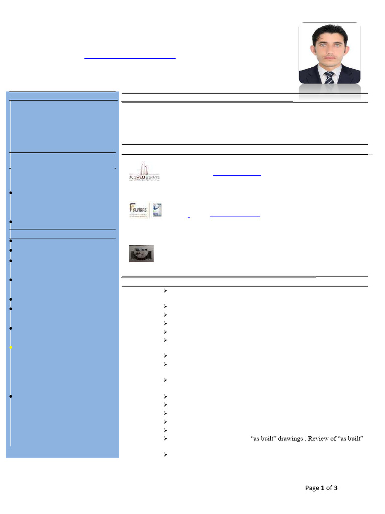 Sadiq Rahim Land Surveyor CV.2022 | PDF