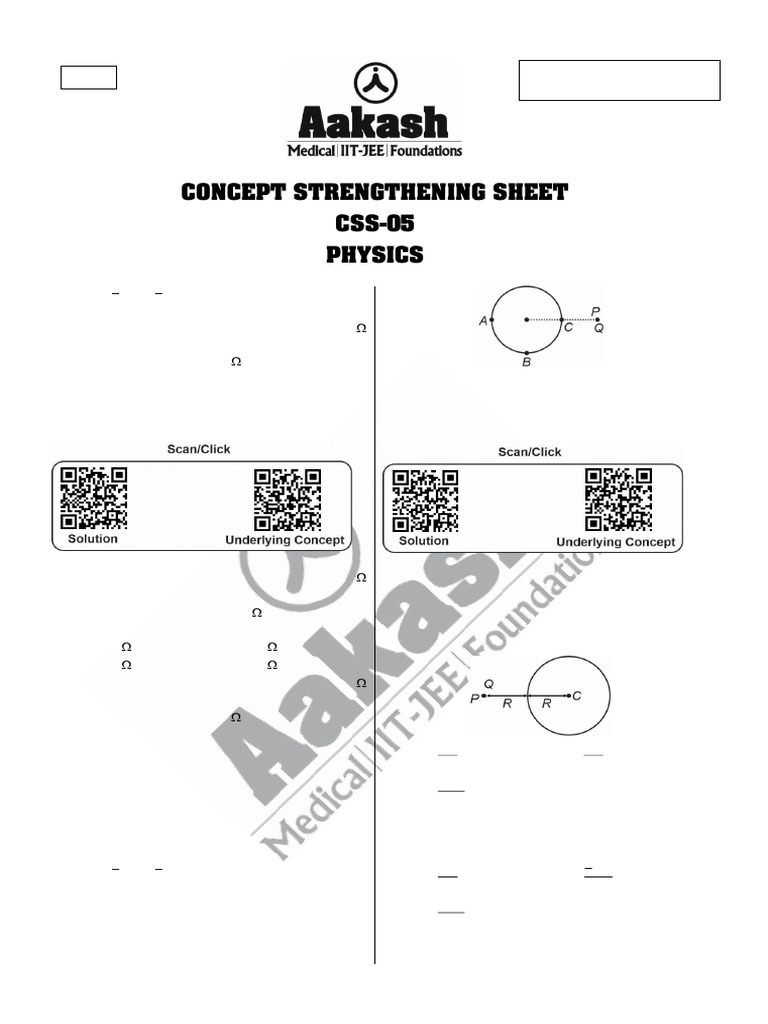 Concept+Strengthening+Sheet+ (CSS 05) +Based+on+AIATS 05+ (RM) PCBZ | PDF