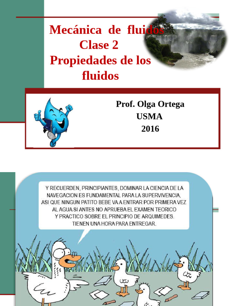 MF Clase 2b Propiedades de Los Fluidos 2 | PDF