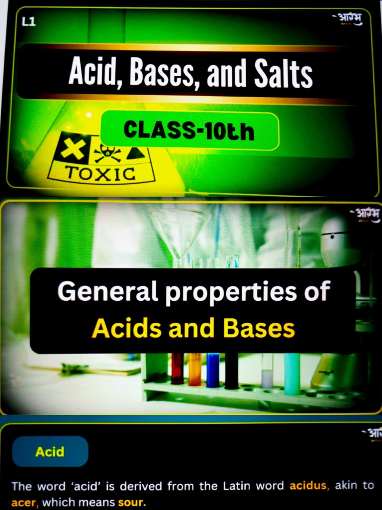 Acid Base | PDF