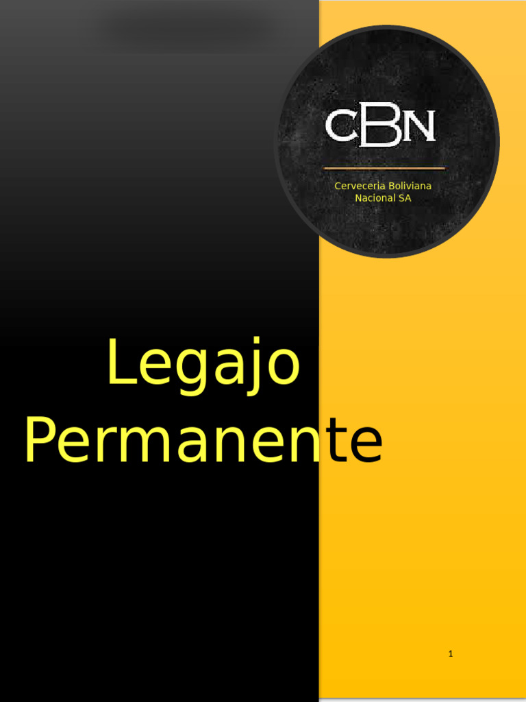 Legajo Permanente (CBN) | PDF