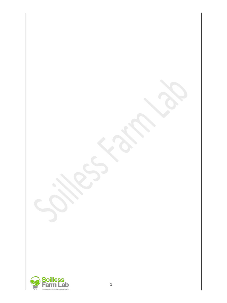 Soilless-Farm-Lab-Training-manual | PDF