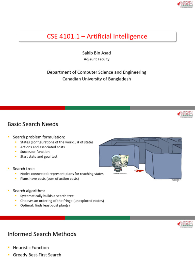 AI - Lecture 8 | PDF