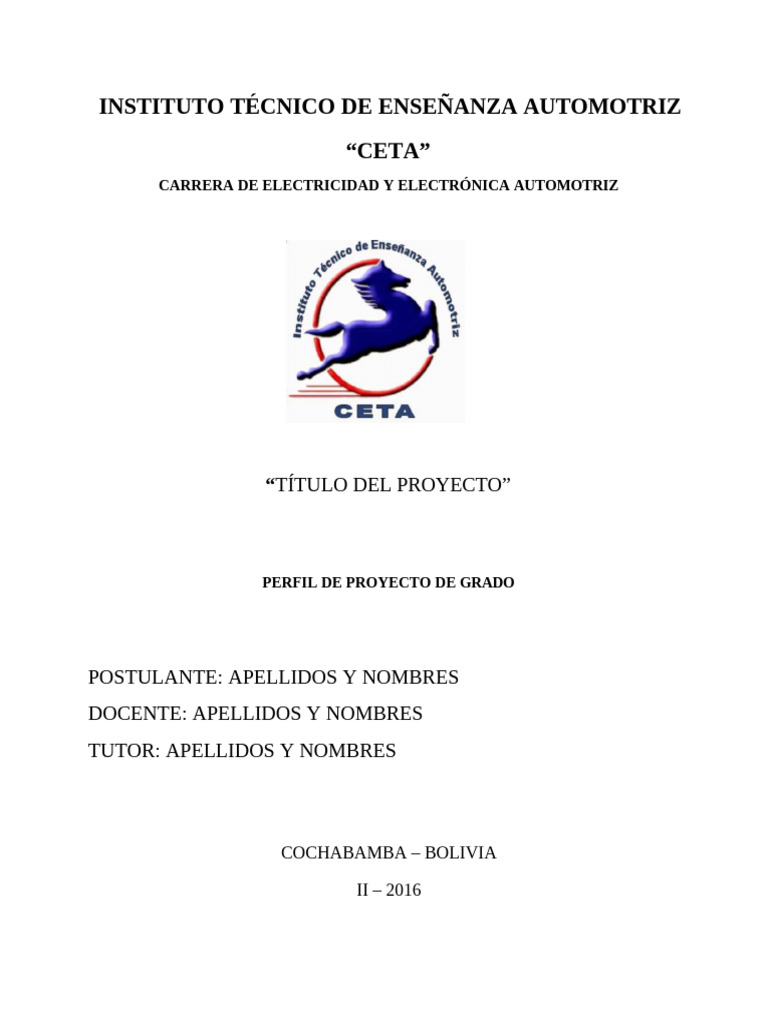 Caratula Ceta XD | PDF