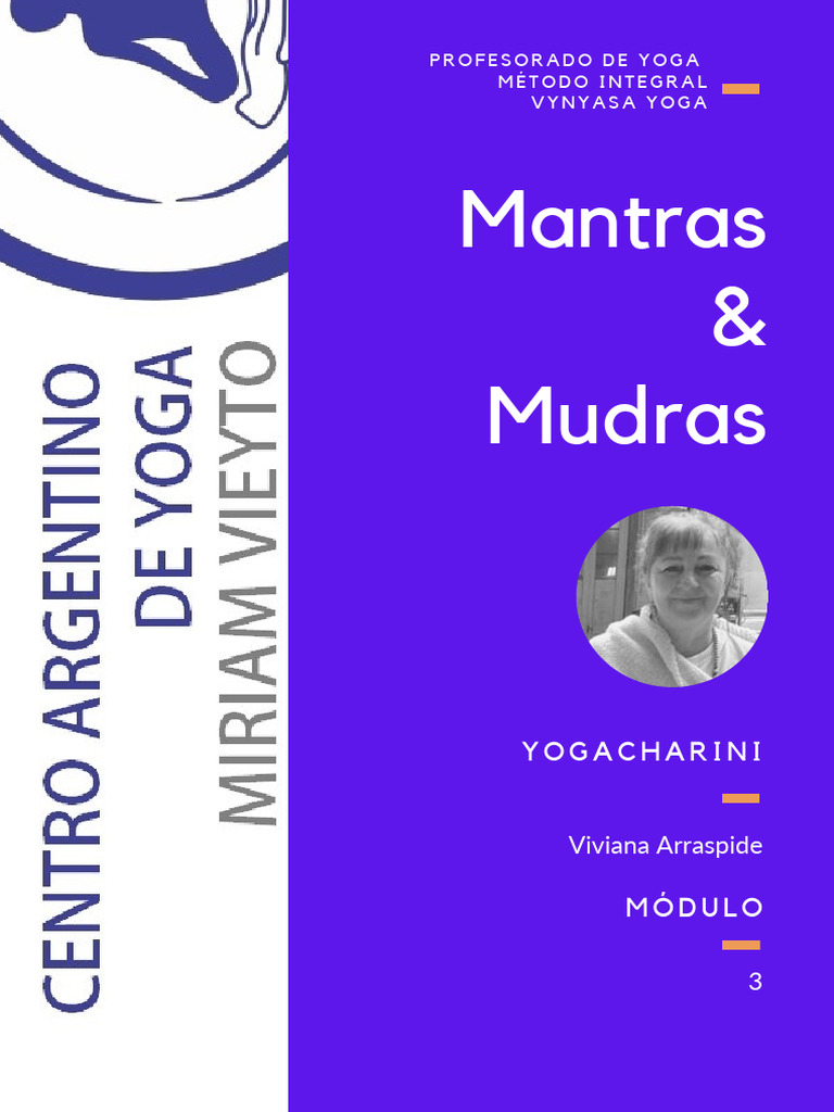 Profesorado - Mantras & Mudras - Módulo 3 | PDF