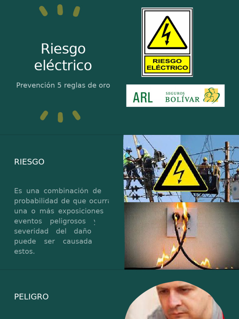 Riesgo eléctrico | PDF