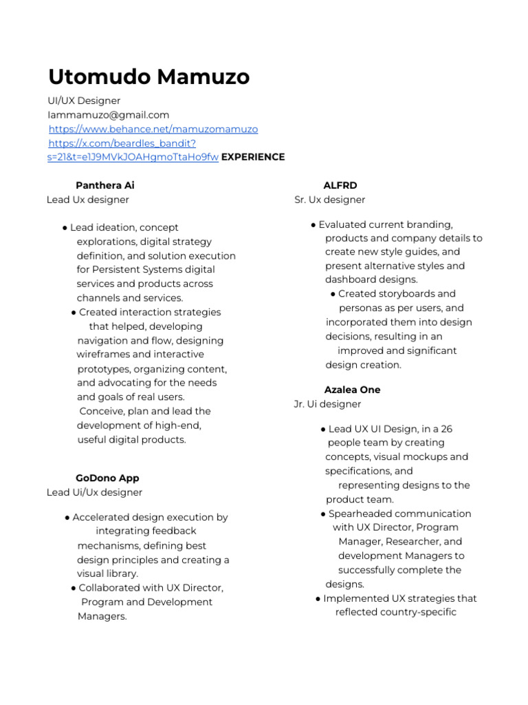 My Resume | PDF