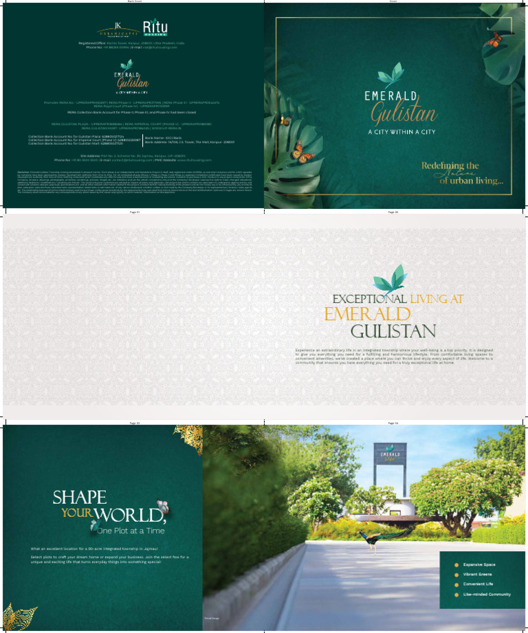 Emerald Gulistan Brochure | PDF