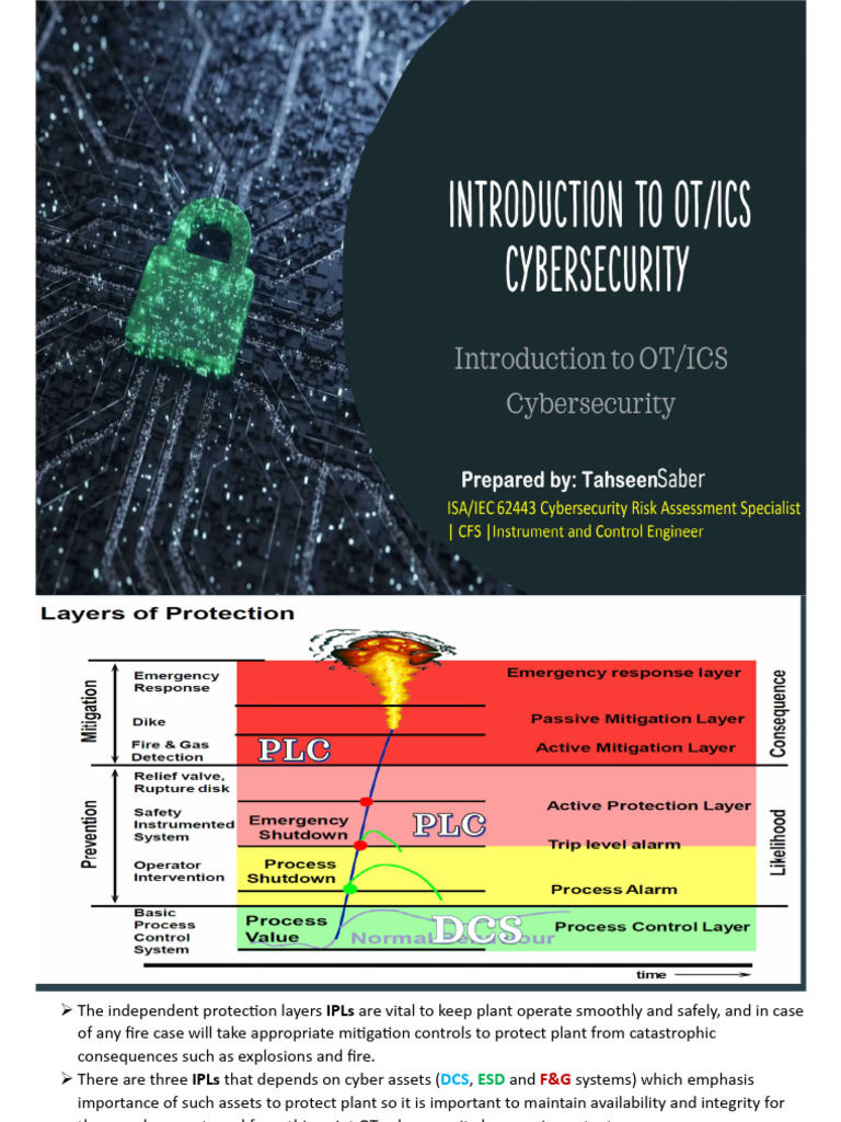 Introduction To OT-ICS Cybersecurity | PDF