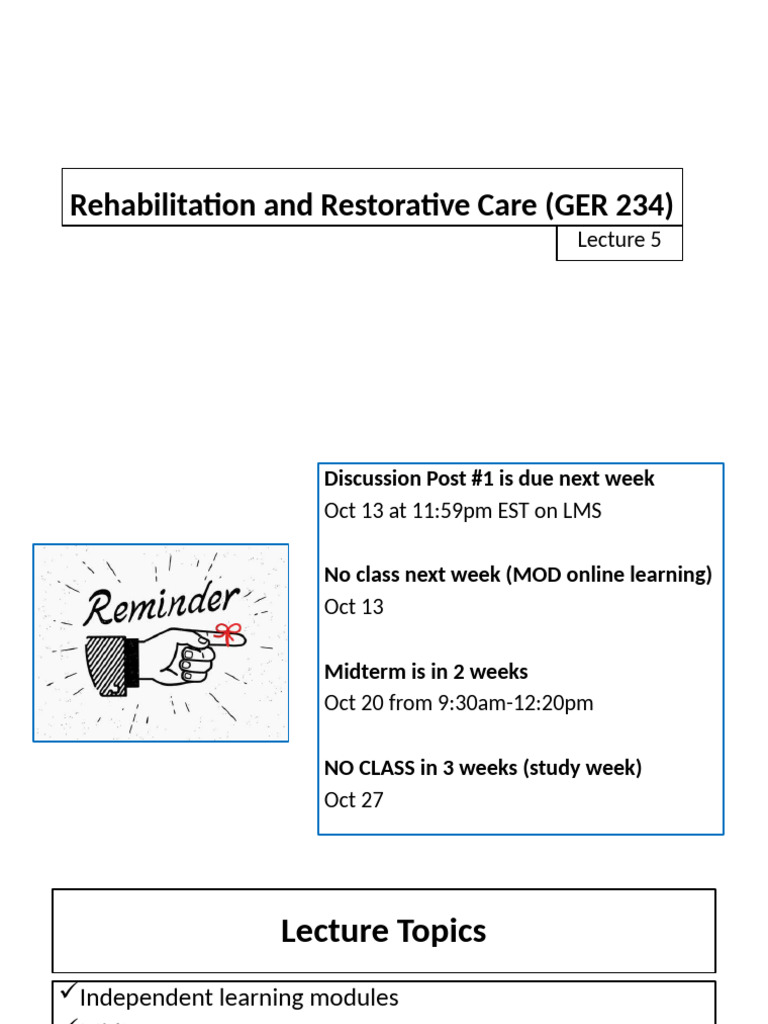 Lecture 5 Fall 2023 | PDF