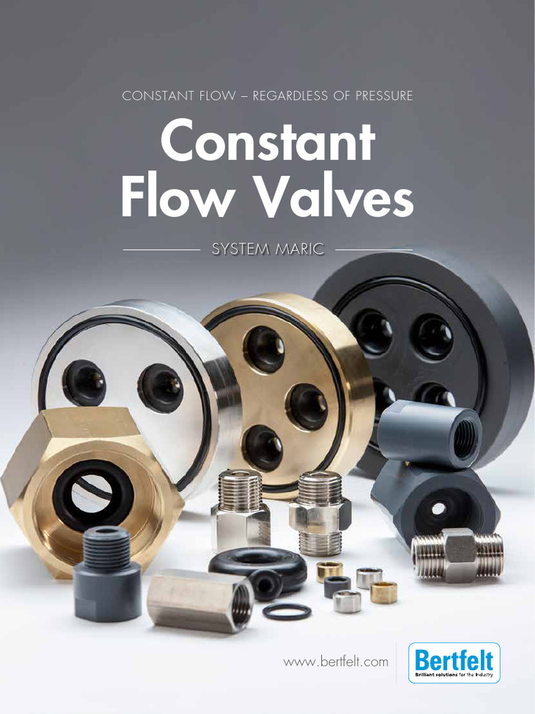 How To Specify Your Constant Flow Valve 2019 03 | PDF