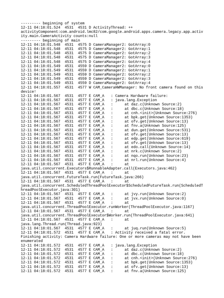 Log Cat 1670710681487 | PDF