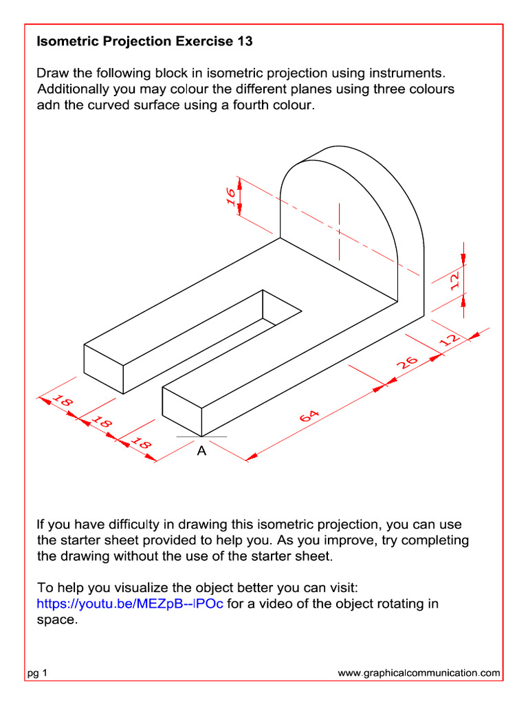 Isometric Block Ex 13 | PDF
