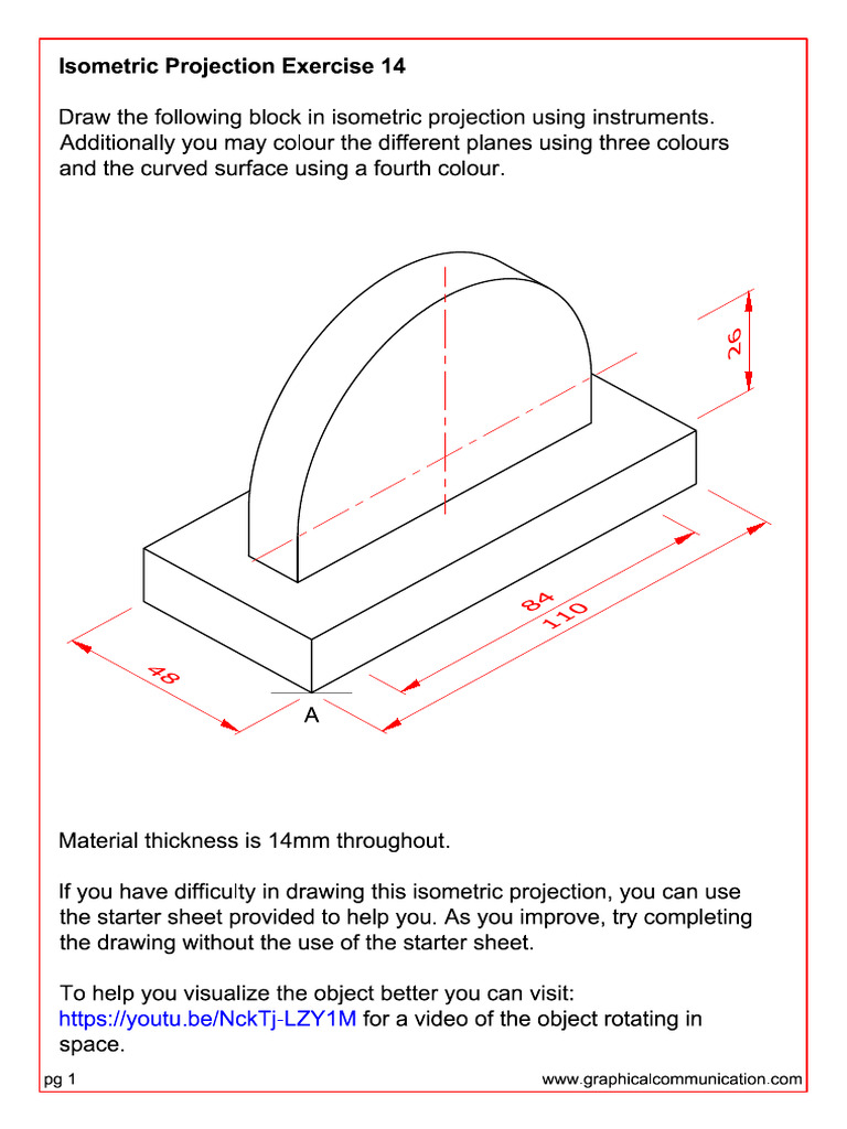 Isometric Block Ex 14 | PDF