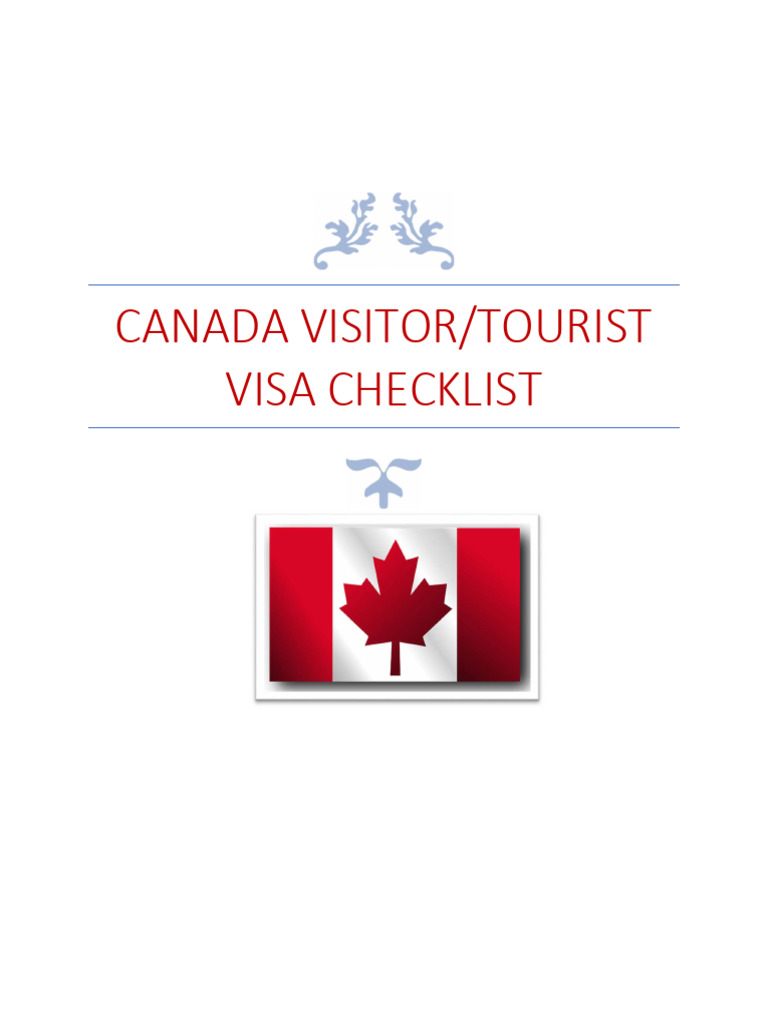 Canada Checklist | PDF