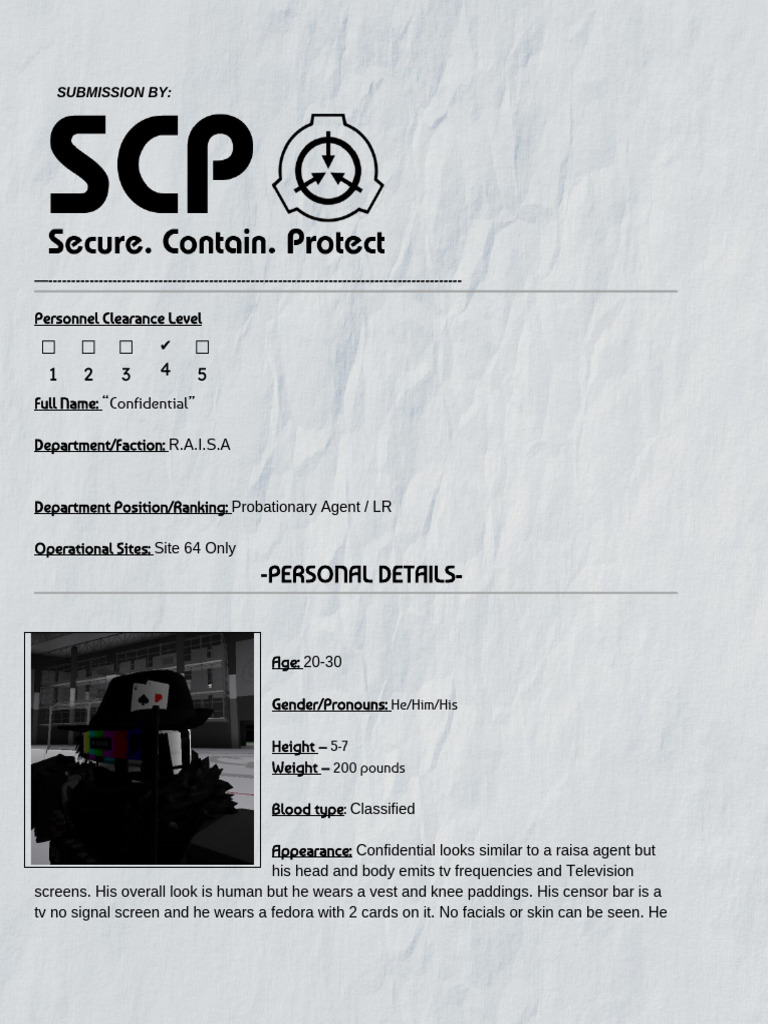 Site 64 OC Submission - Confidential | PDF