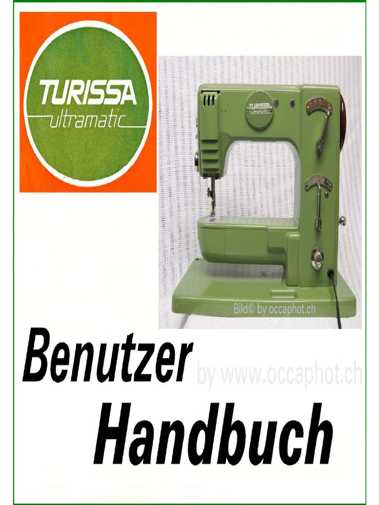 ++TURISSA Ultramatic Manual - 8MB21 (©occaphot-Ch - Com) | PDF