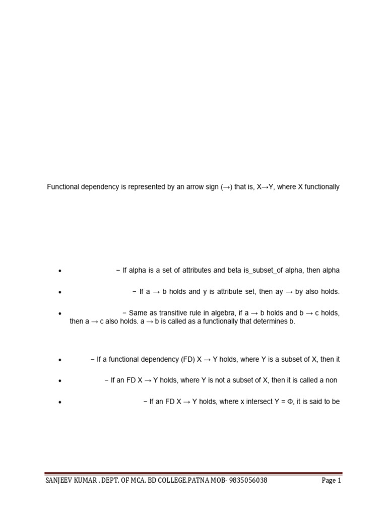 DBMS Normalization | PDF