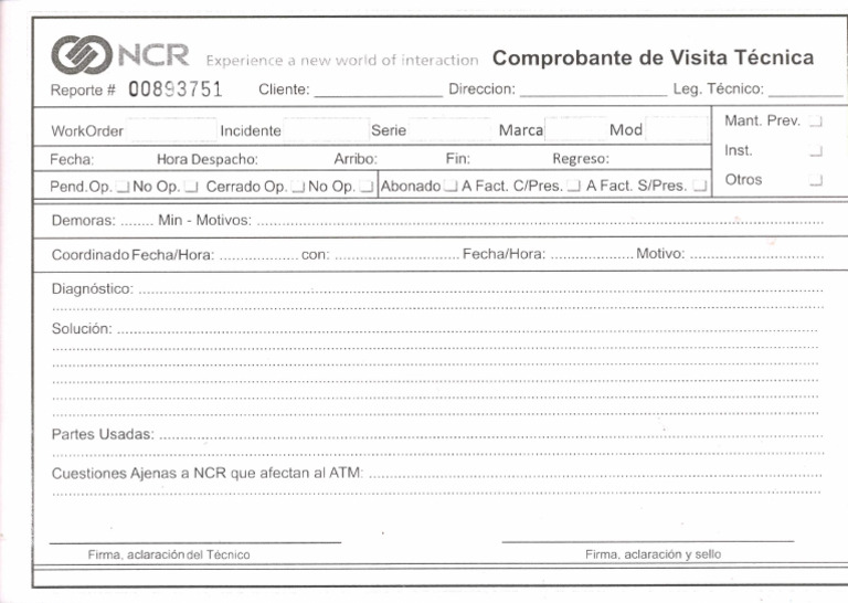 CVT en Blanco | PDF