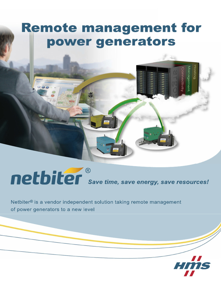 NETBITER - Solução completa para monitoramento remoto de geradores | PDF