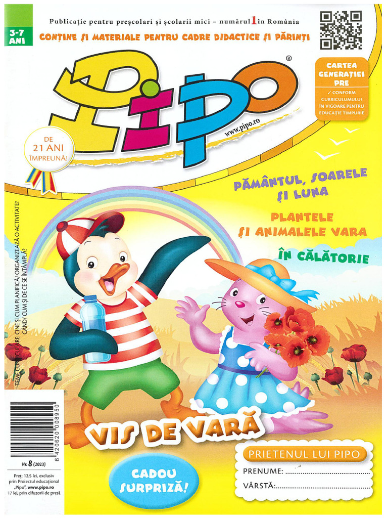 Pipo Pamantul Soarele Si Luna | PDF